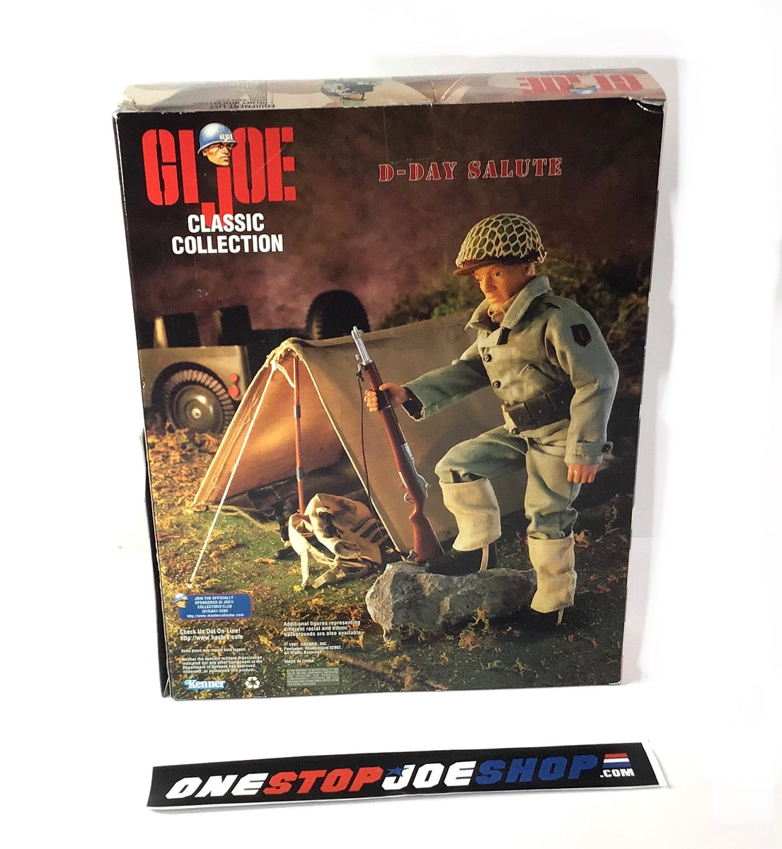 1997 VINTAGE G.I. JOE D-DAY SALUTE 12" FIGURE CLASSIC COLLECTION NEW S ...