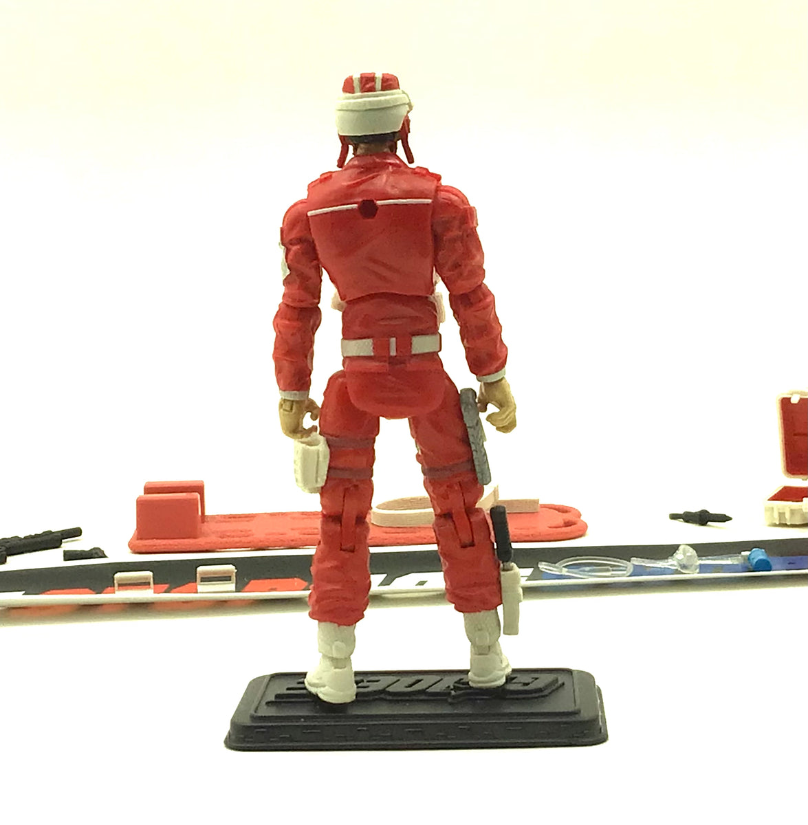2011 30TH ANNIVERSARY G.I. JOE LIFELINE V7 RESCUE TROOPER LOOSE 100% C ...