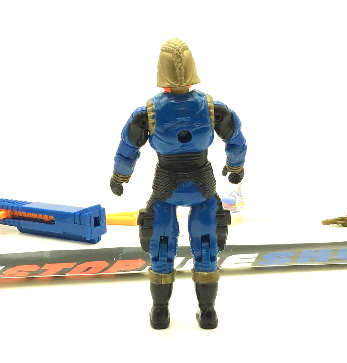 1991 VINTAGE ARAH G.I. JOE COBRA COMMANDER V4 COBRA ENEMY LEADER LOOSE ...