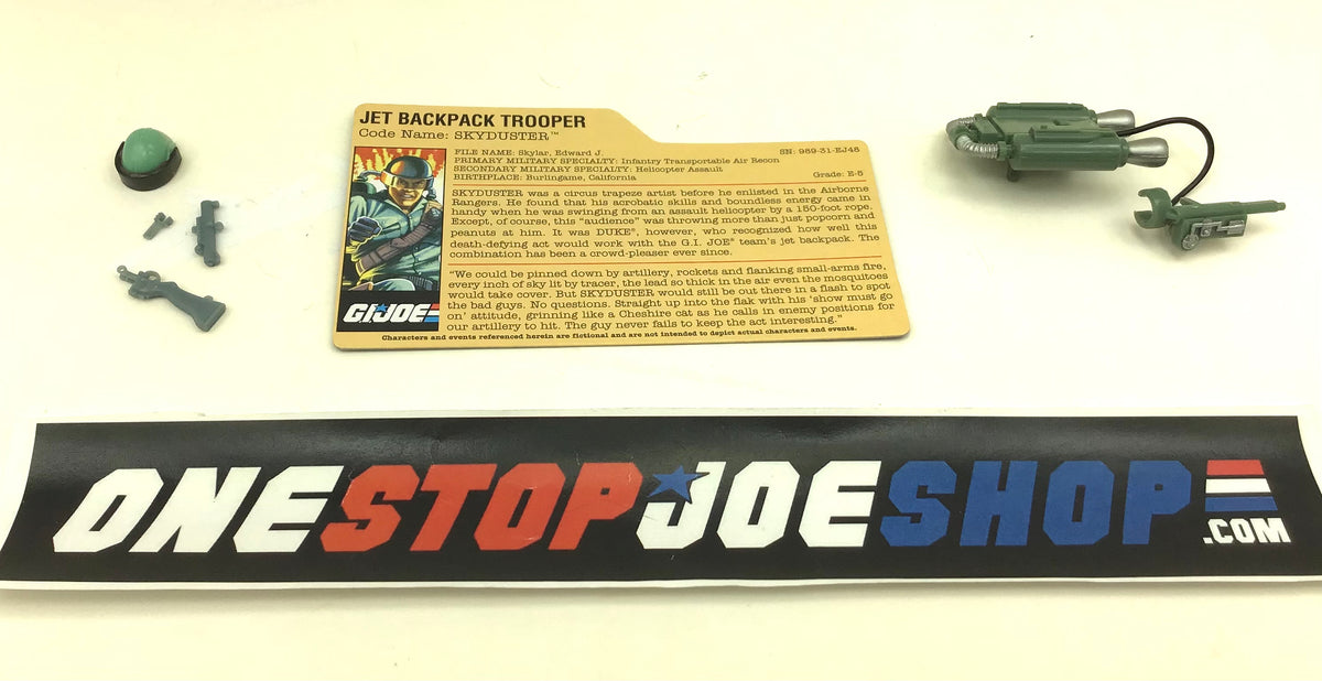 2008 25TH ANNIVERSARY G.I. JOE SKYDUSTER V1 SENIOR RANKING AIR COMMAND ...