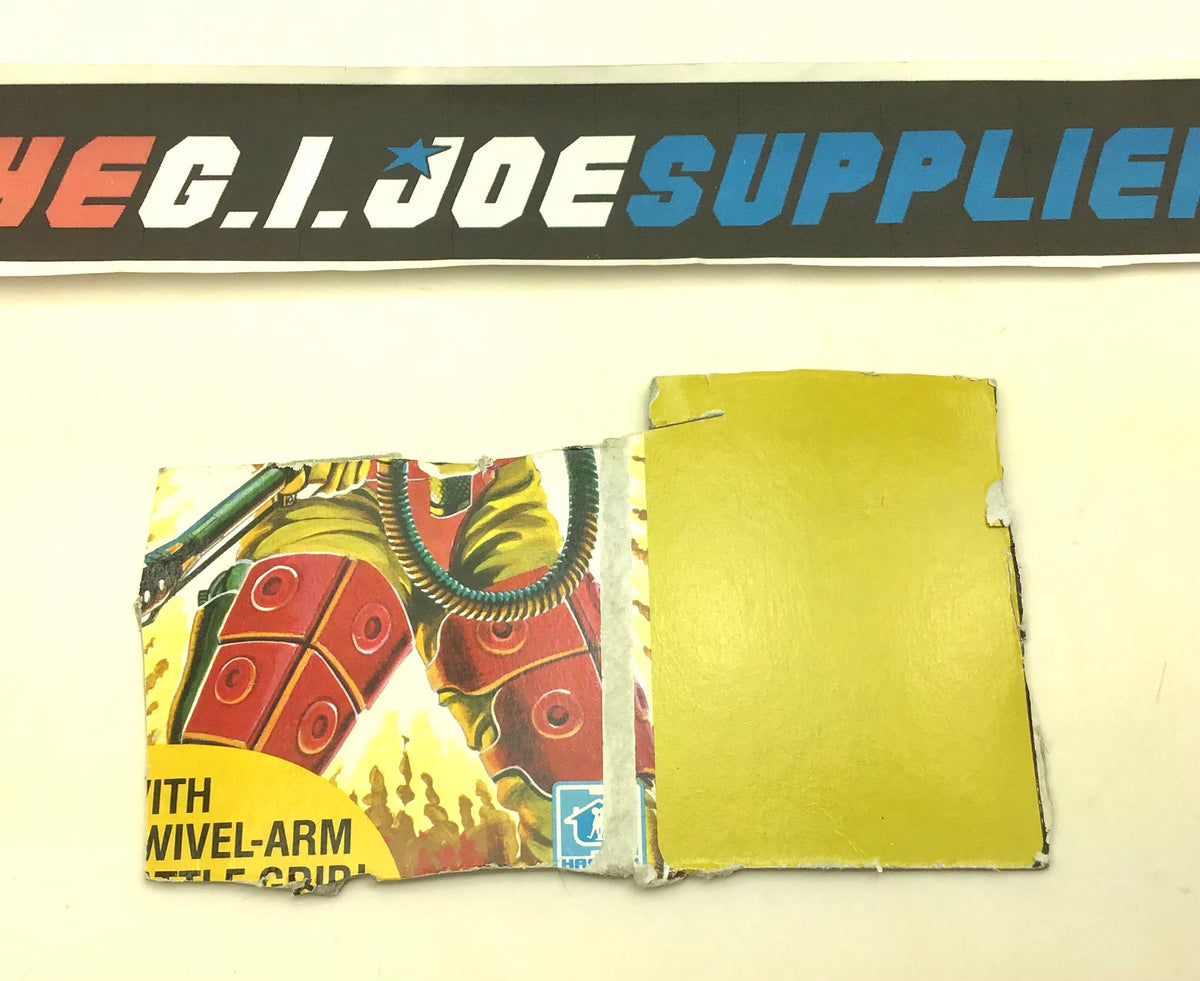 1984 VINTAGE ARAH BLOWTORCH V1 FILE CARD (k) – THE G.I. JOE SHOP ...