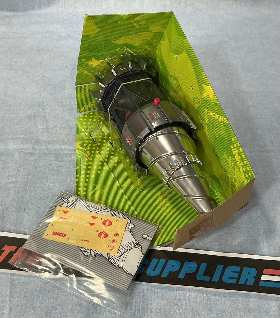 2009 ROC G.I. JOE COBRA MOLE POD ALPHA VEHICLE ONLY NEW LOOSE INCOMPLE ...