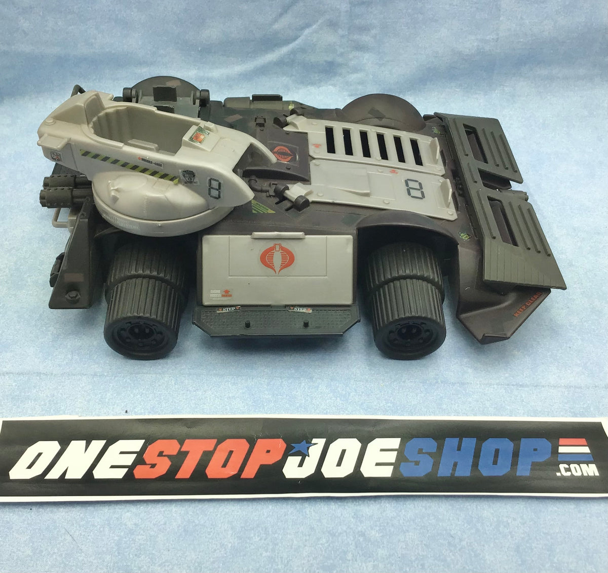 2010 POC G.I. JOE COBRA FURY BRAVO VEHICLE ONLY LOOSE 100% COMPLETE DE ...
