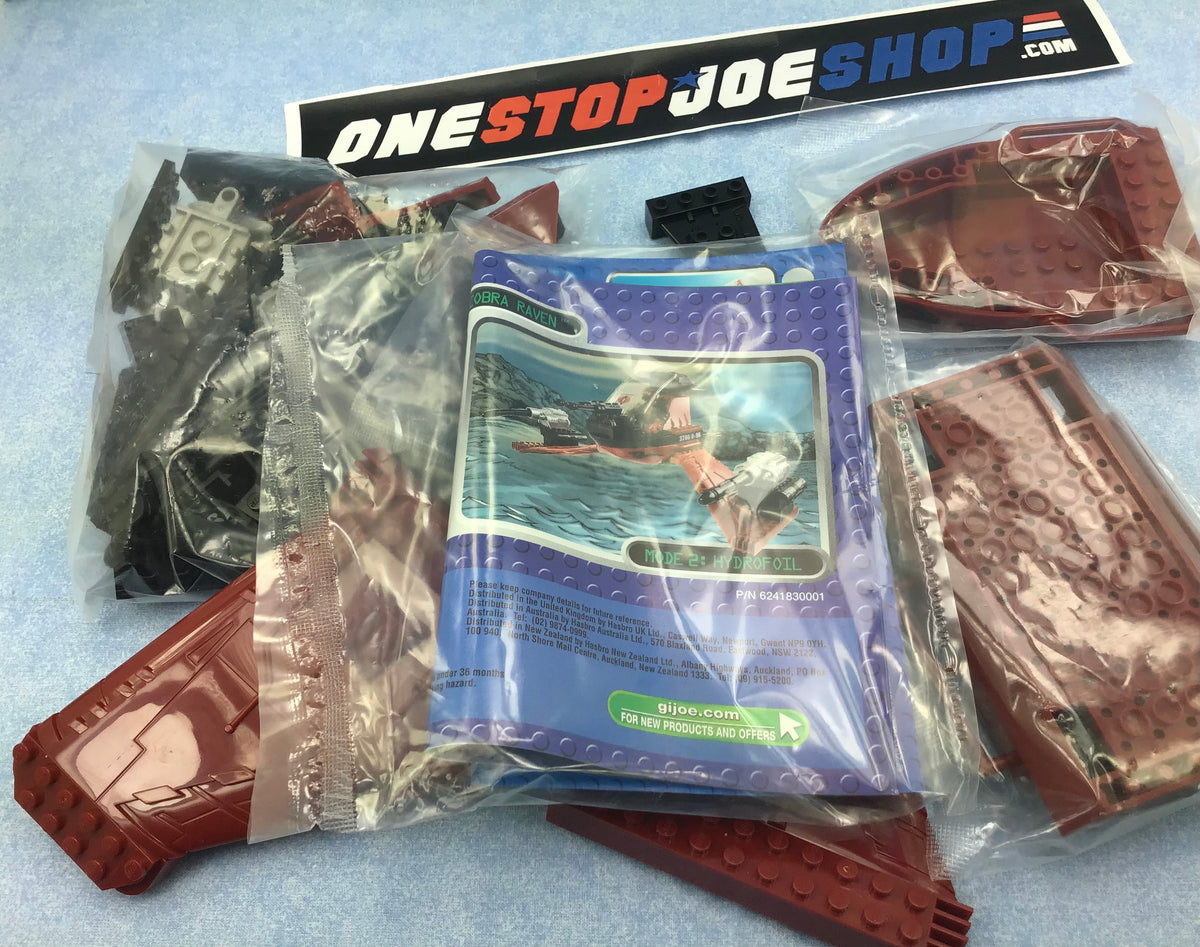 2003 BTR G.I. JOE COBRA RAVEN BUILT TO RULE V1 VEHICLE ONLY NEW LOOSE ...