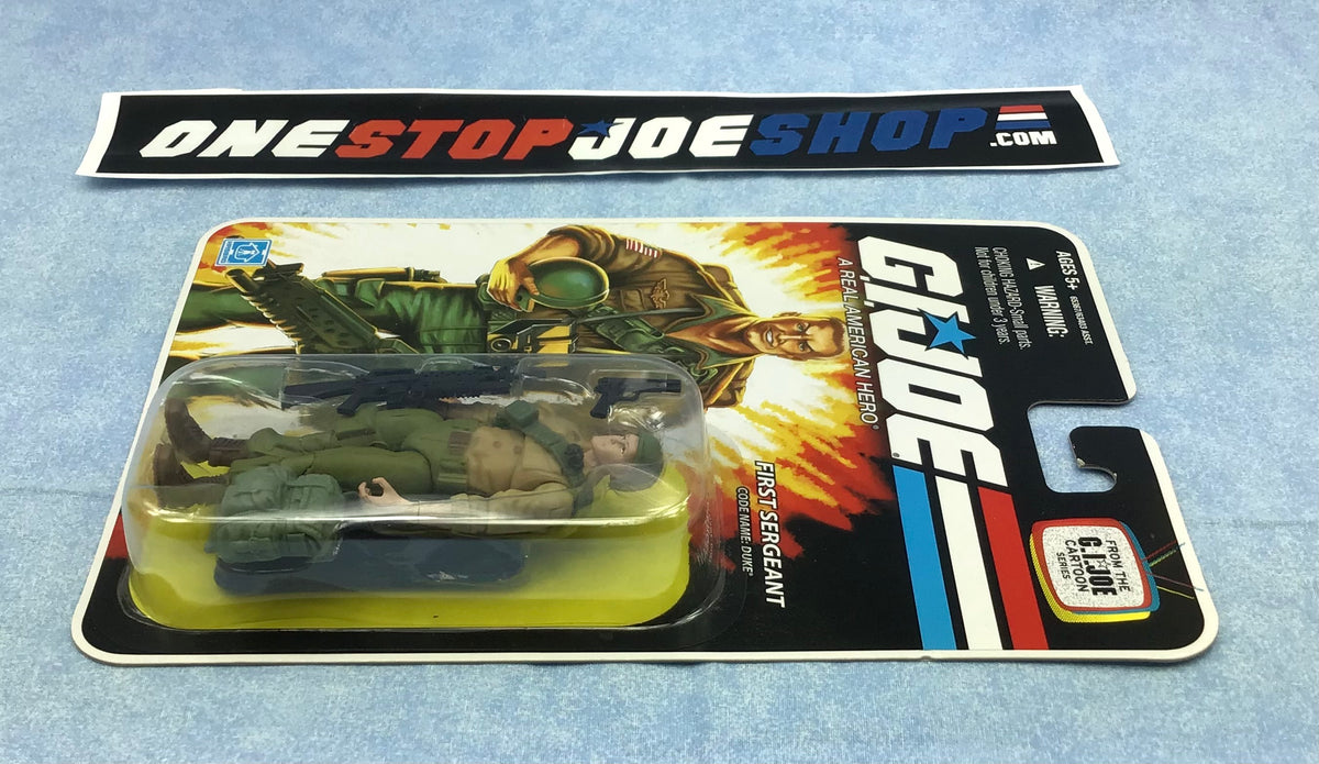 2007 25TH ANNIVERSARY G.I. JOE DUKE V23 WAVE 4 NEW SEALED CARTOON CARD ...