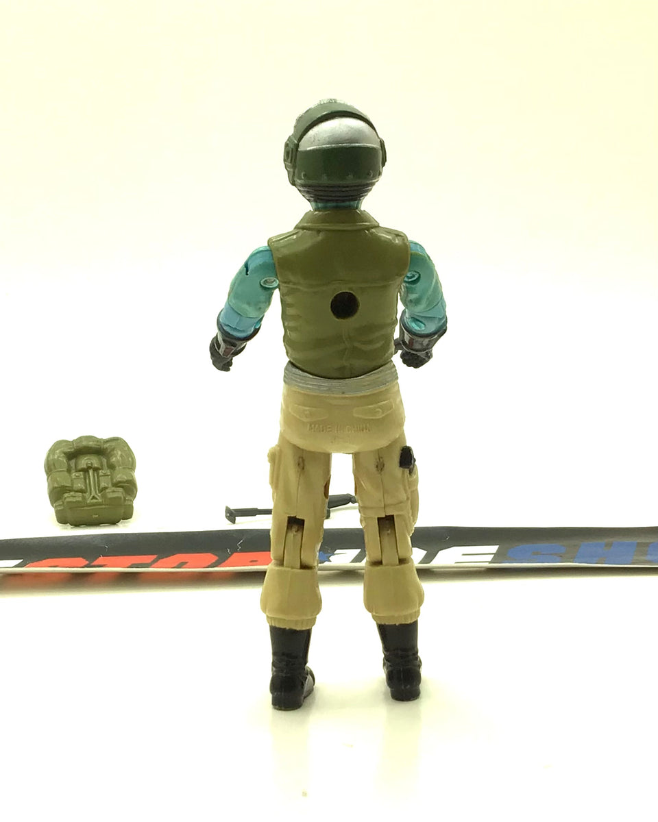 1989 VINTAGE ARAH G.I. JOE STEEL BRIGADE V1D GI JOE TROOPER LOOSE 100% ...