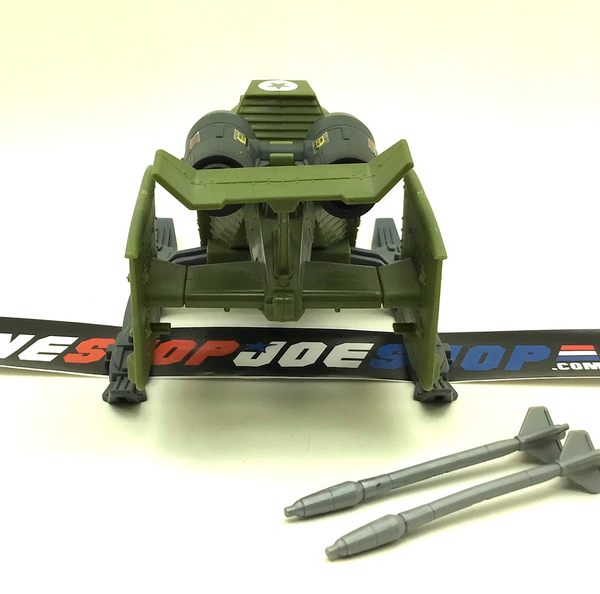 2008 25TH ANNIVERSARY G.I. JOE GHOST HAWK VEHICLE ONLY LOOSE 100% COMP ...