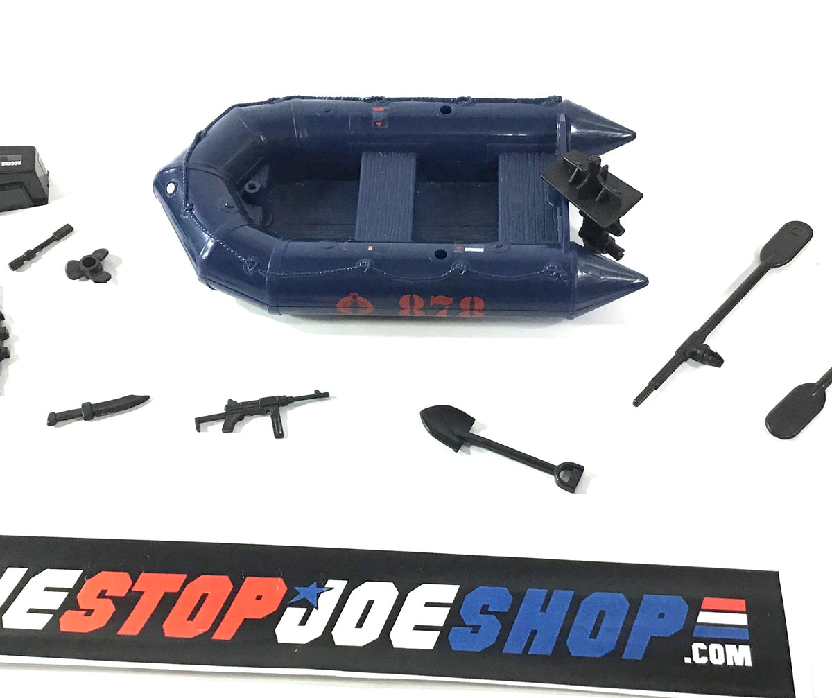 2014 50TH ANNIVERSARY G.I. JOE COBRA NIGHT LANDING RAFT DANGER AT THE ...