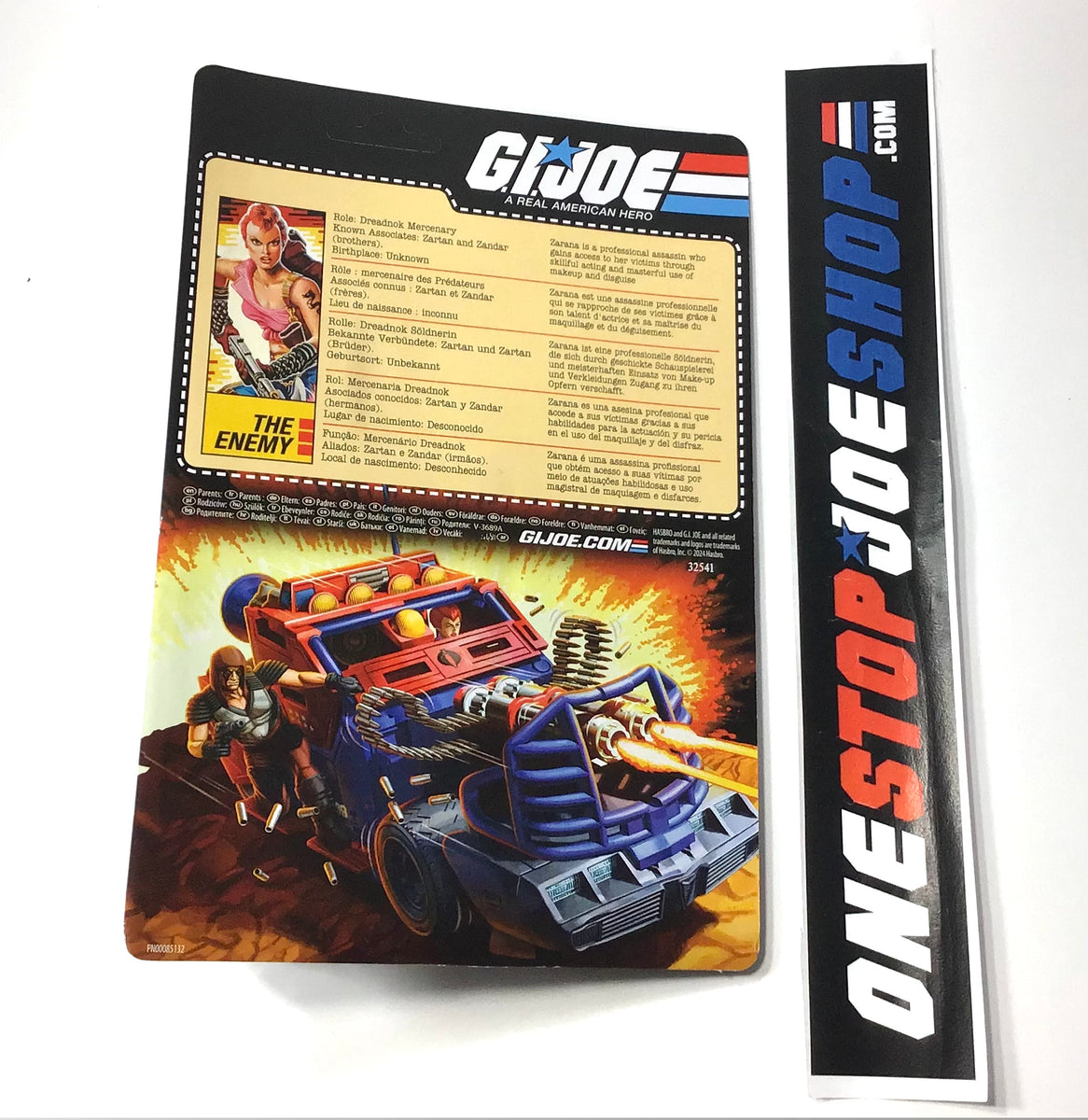 2023 RETRO LINE TRANSFORMERS MASH-UP G.I. JOE COBRA DREADNOK ZARANA HA ...