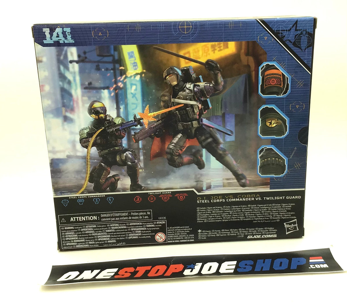 2024 CLASSIFIED G.I. JOE STEEL CORPS COMMANDER / TWILIGHT GUARD #141 6 ...