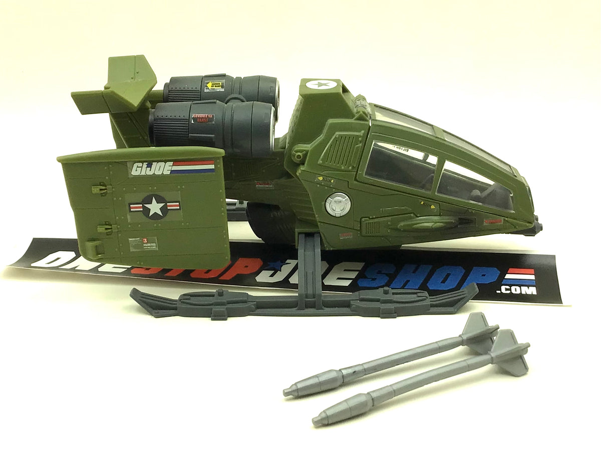 2008 25TH ANNIVERSARY G.I. JOE GHOST HAWK VEHICLE ONLY LOOSE 100% COMP ...