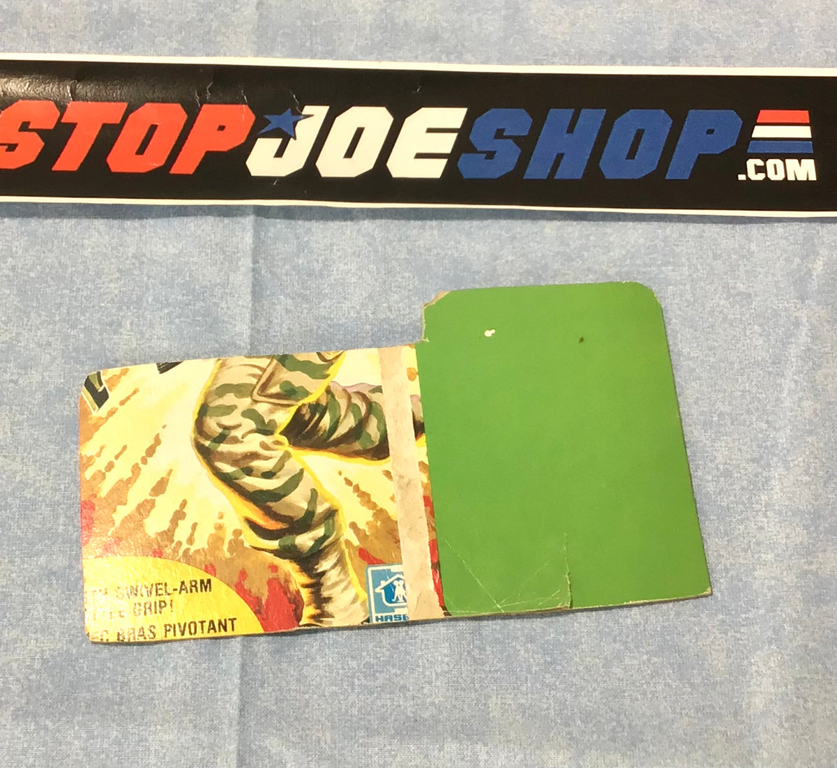 1984 VINTAGE ARAH RECONDO V1 FRENCH CANADIAN FILE CARD – THE G.I. JOE ...