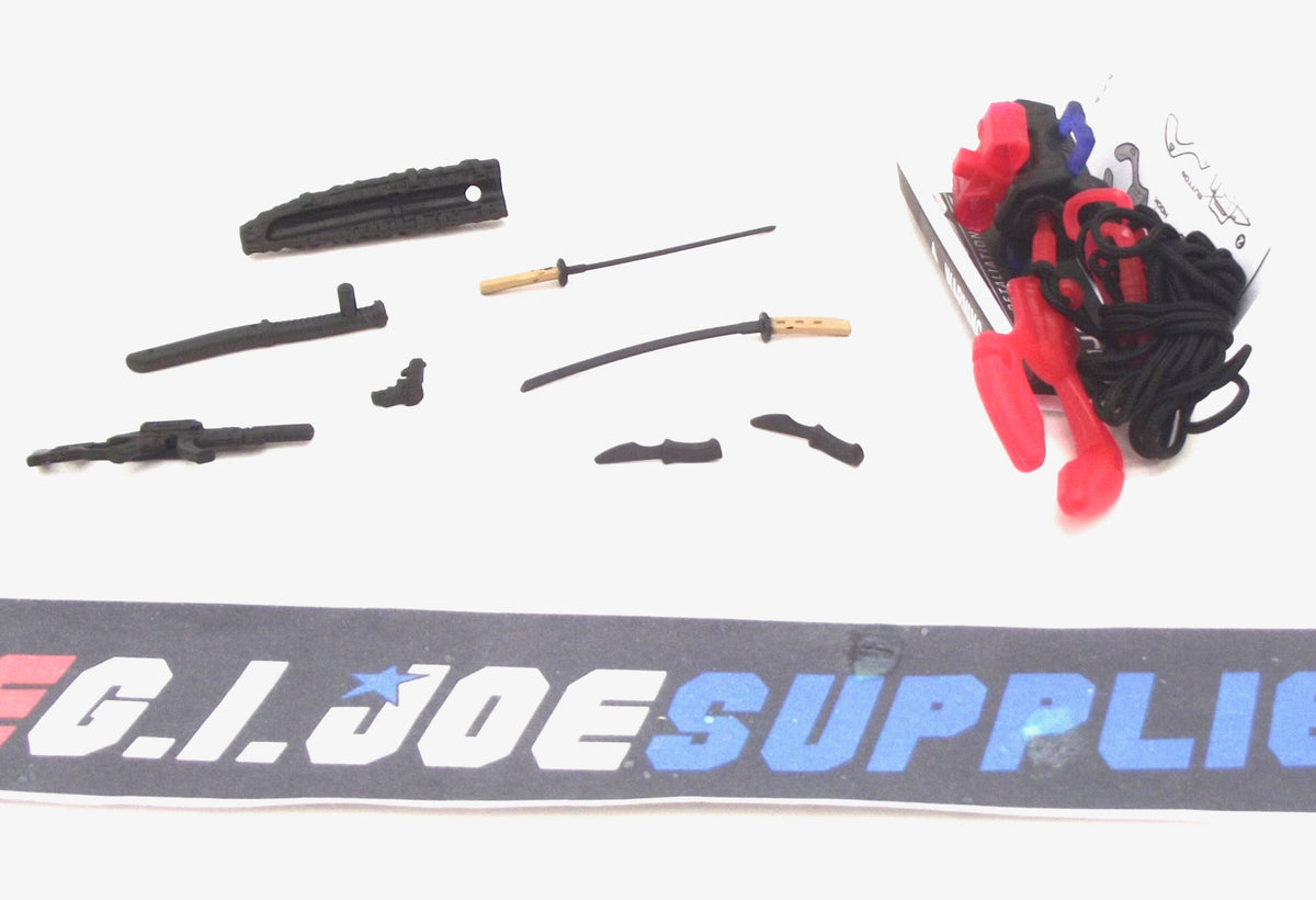 2013 RETALIATION G.I. JOE SNAKE EYES V64 NINJA DUEL LOOSE 100% COMPLET ...