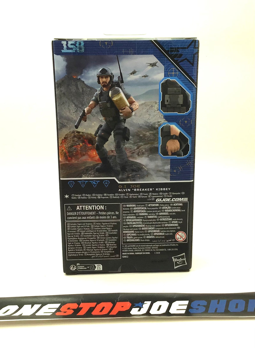 2025 CLASSIFIED G.I. JOE BREAKER #158 6" FIGURE MASS DEVICE TARGET EXC ...
