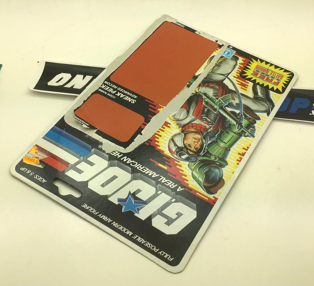 1987 VINTAGE ARAH SNEAK PEEK V1 BATTLE RIBBON OFFER FULL FILE CARD ...