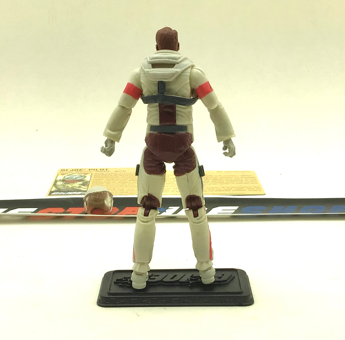 2008 25TH ANNIVERSARY G.I. JOE CAPT. ACE V1 PILOT COMIC PACK 100% COMP ...
