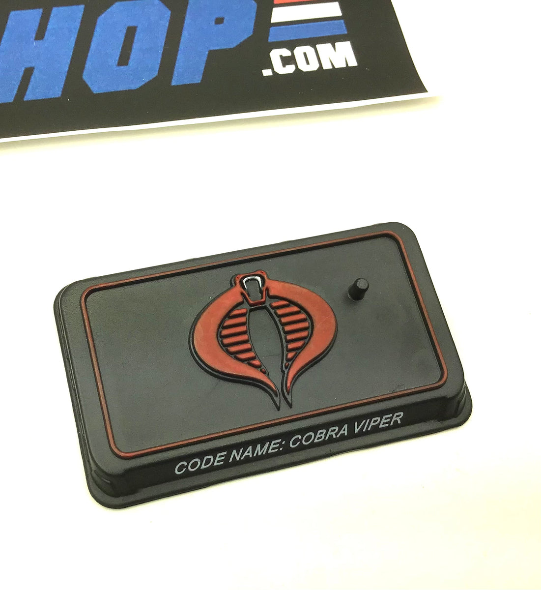 2008 25TH ANNIVERSARY VIPER CUSTOMIZED SINGLE PEG FIGURE STAND ACCESSO ...