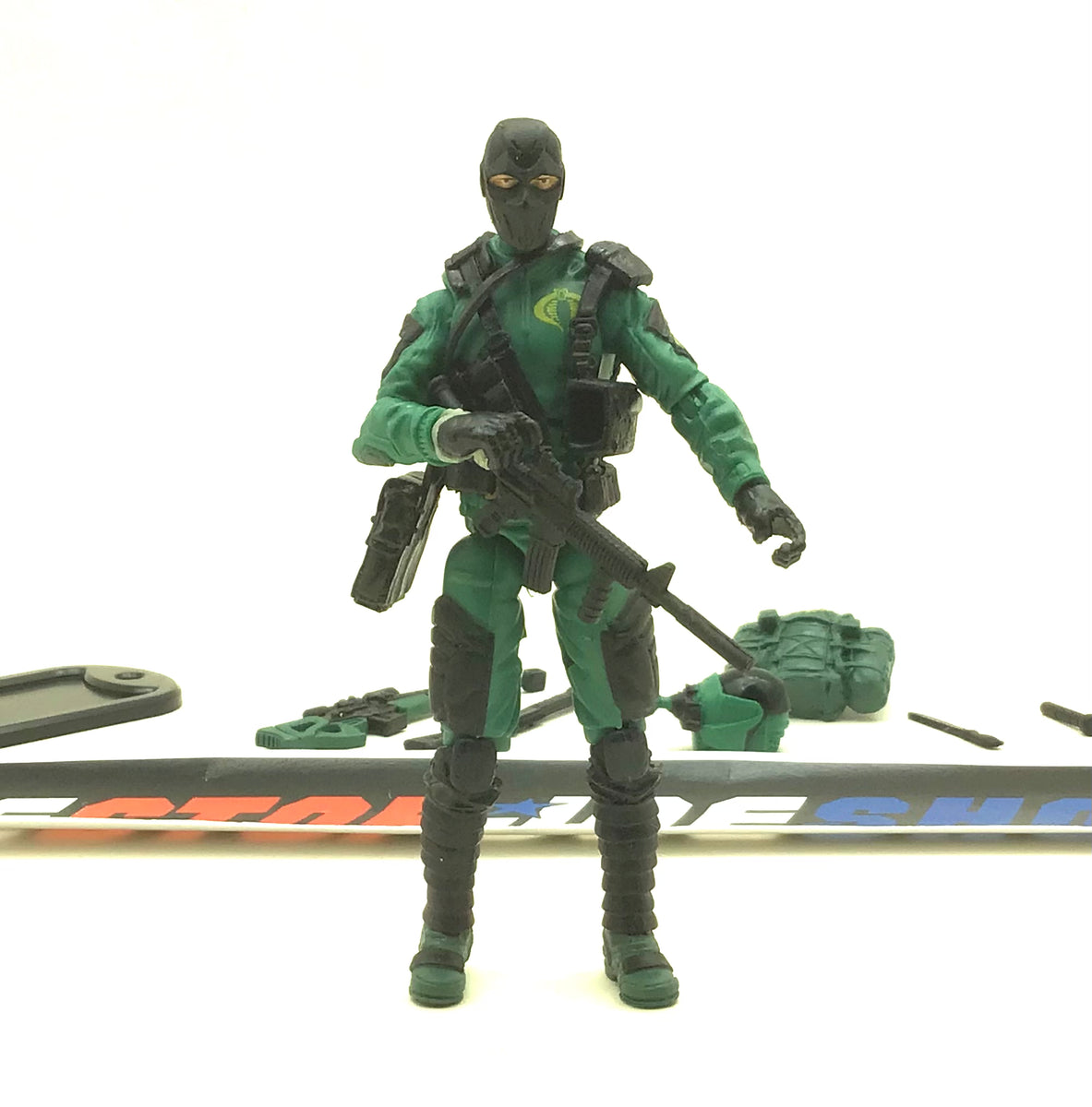 2013 RETALIATION G.I. JOE COBRA NIGHT VIPER V4 LOOSE 100% COMPLETE + F ...