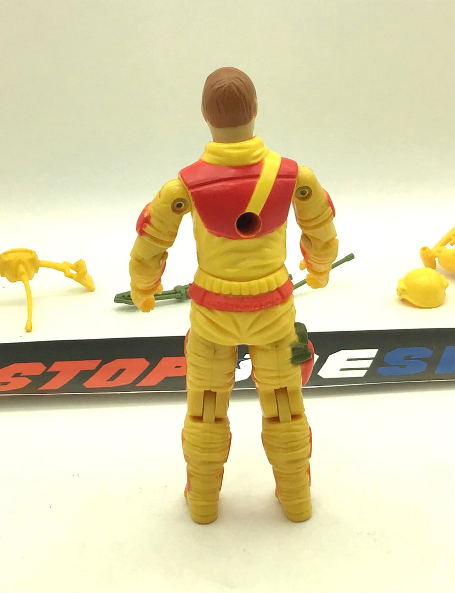 1984 VINTAGE ARAH G.I. JOE BLOWTORCH V1 FLAMETHROWER LOOSE 100% COMPLE ...