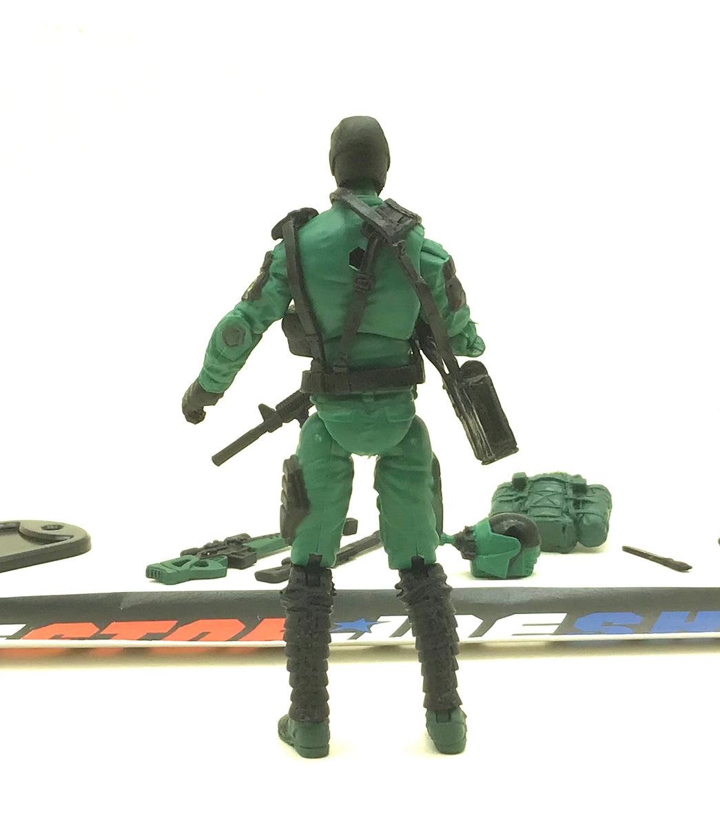 2013 RETALIATION G.I. JOE COBRA NIGHT VIPER V4 LOOSE 100% COMPLETE + F ...