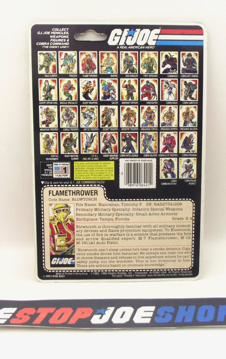 1984 VINTAGE ARAH BLOWTORCH V1 TRIPLE WIN FULL FILE CARD (a) – THE G.I ...
