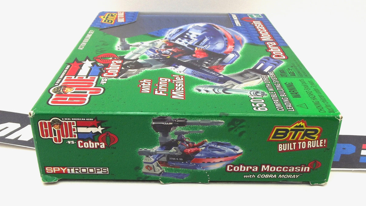 2003 BTR G.I. JOE COBRA MOCCASIN W/ COBRA MORAY BUILT TO RULE V1 VEHIC ...