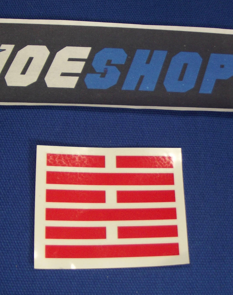 G.I. JOE RISE OF COBRA ARASHIKAGE SYMBOL TEMPORARY TATTOO WAL-MART EXC ...