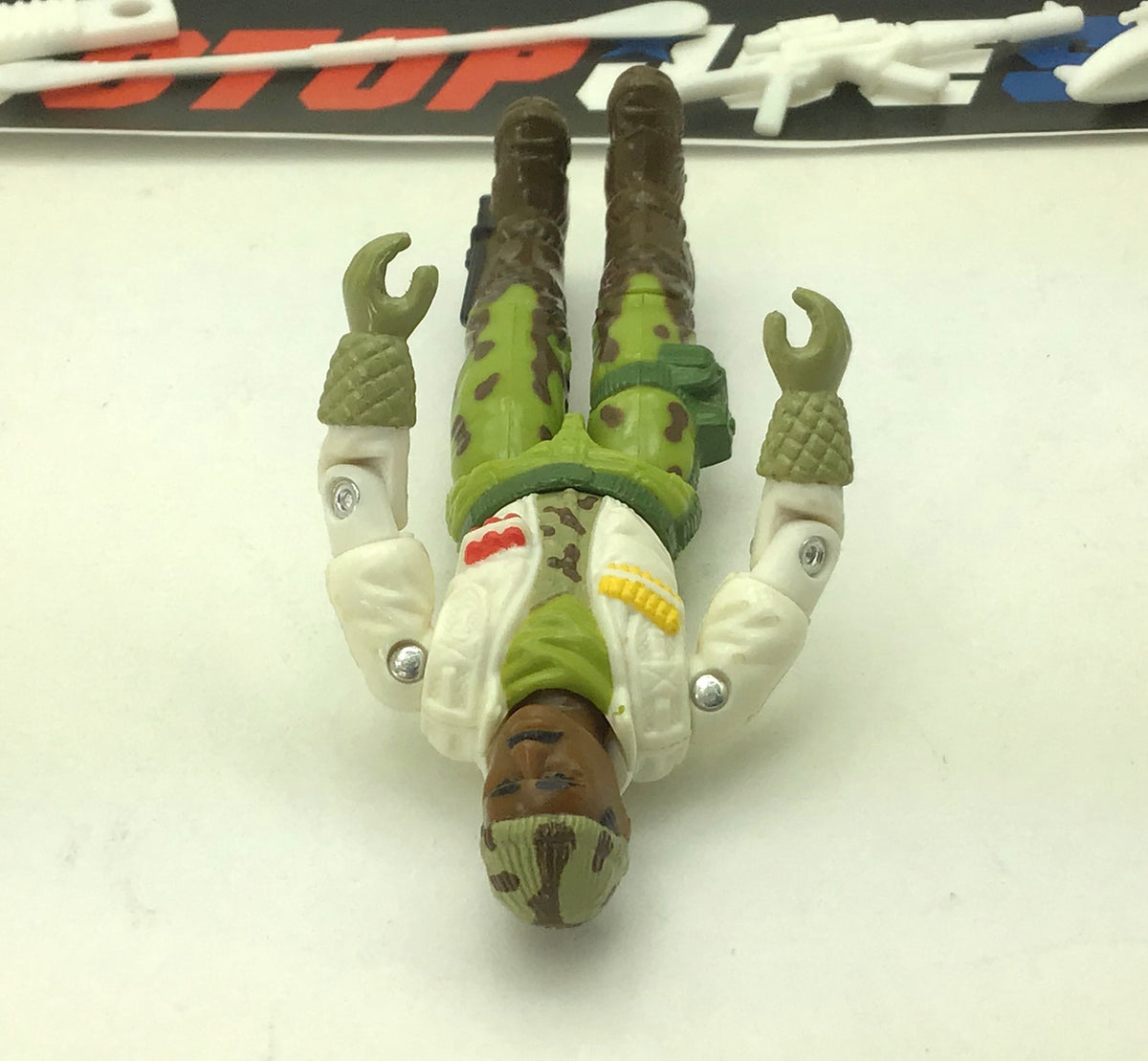 1989 VINTAGE ARAH G.I. JOE STALKER V2 TUNDRA RANGER LOOSE 100% COMPLET ...