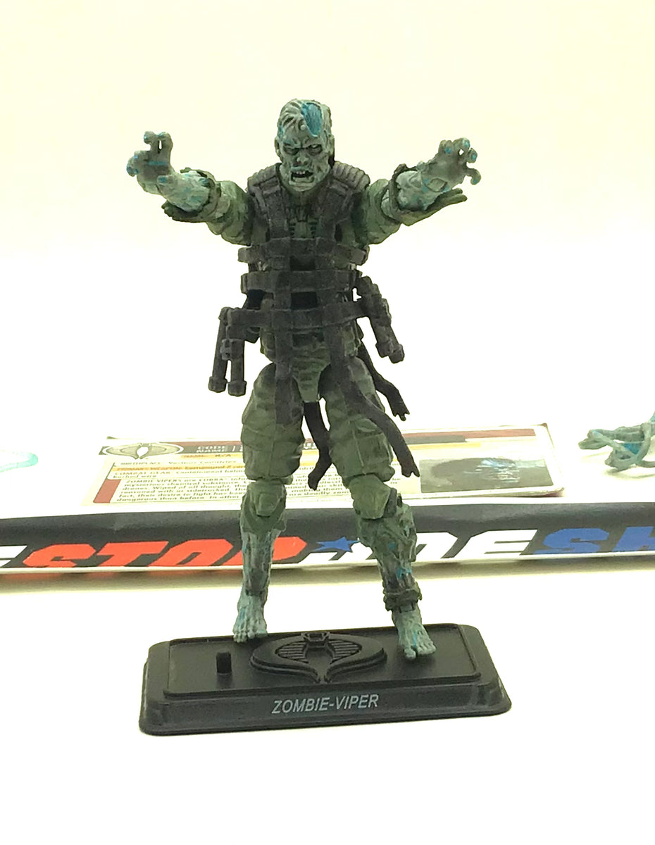 2011 30TH ANNIVERSARY COBRA ZOMBIE-VIPER V1 LOOSE 100% COMPLETE + F/C ...
