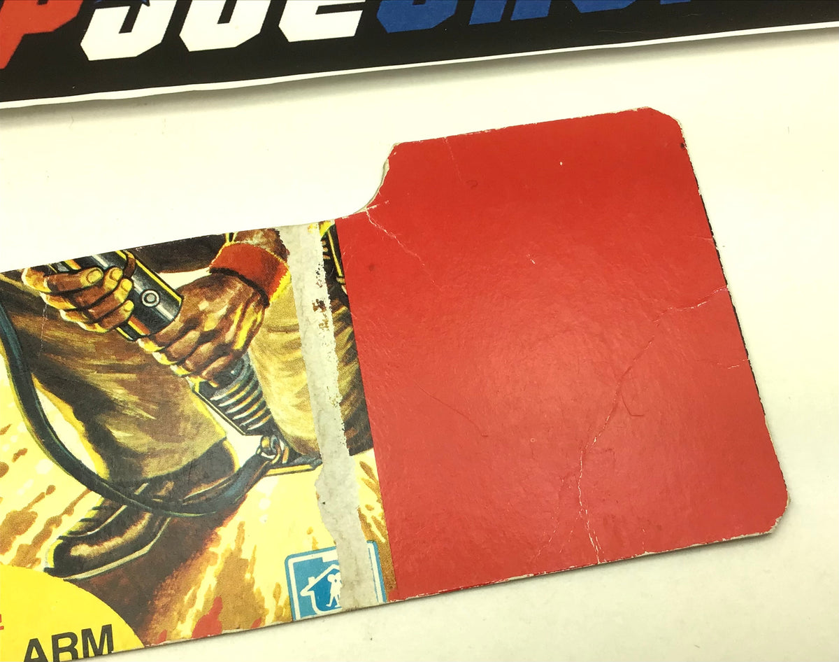1983 VINTAGE ARAH G.I. JOE DOC V1 FILE CARD (d) – THE G.I. JOE SHOP ...