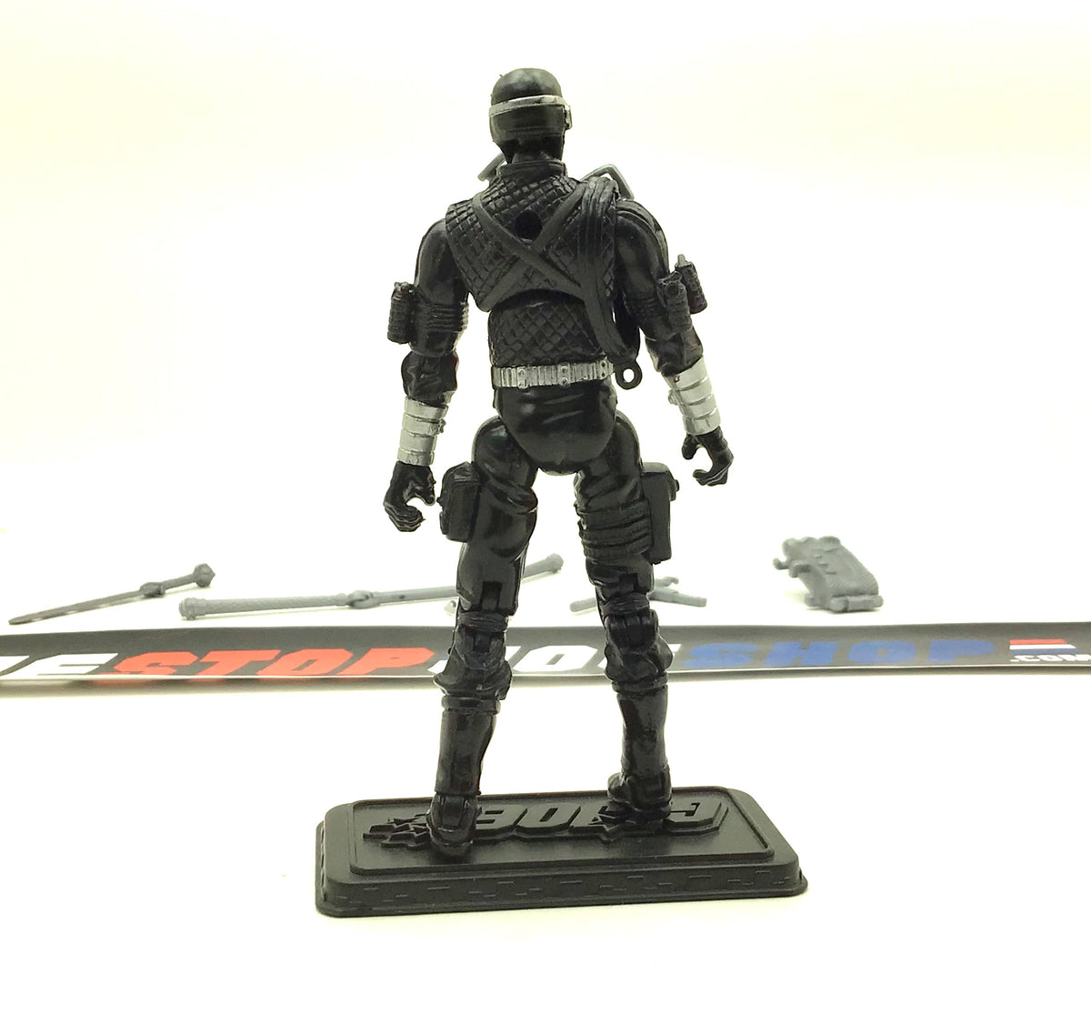 2008 25TH ANNIVERSARY G.I. JOE SNAKE EYES V34 WAVE 7 LOOSE 100% COMPLE ...