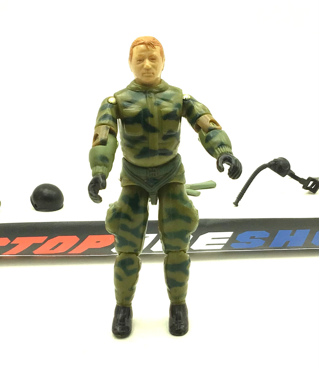 1984 VINTAGE ARAH G.I. JOE RIP CORD V1 PARATROOPER "HELMET W/ HOLES" L ...