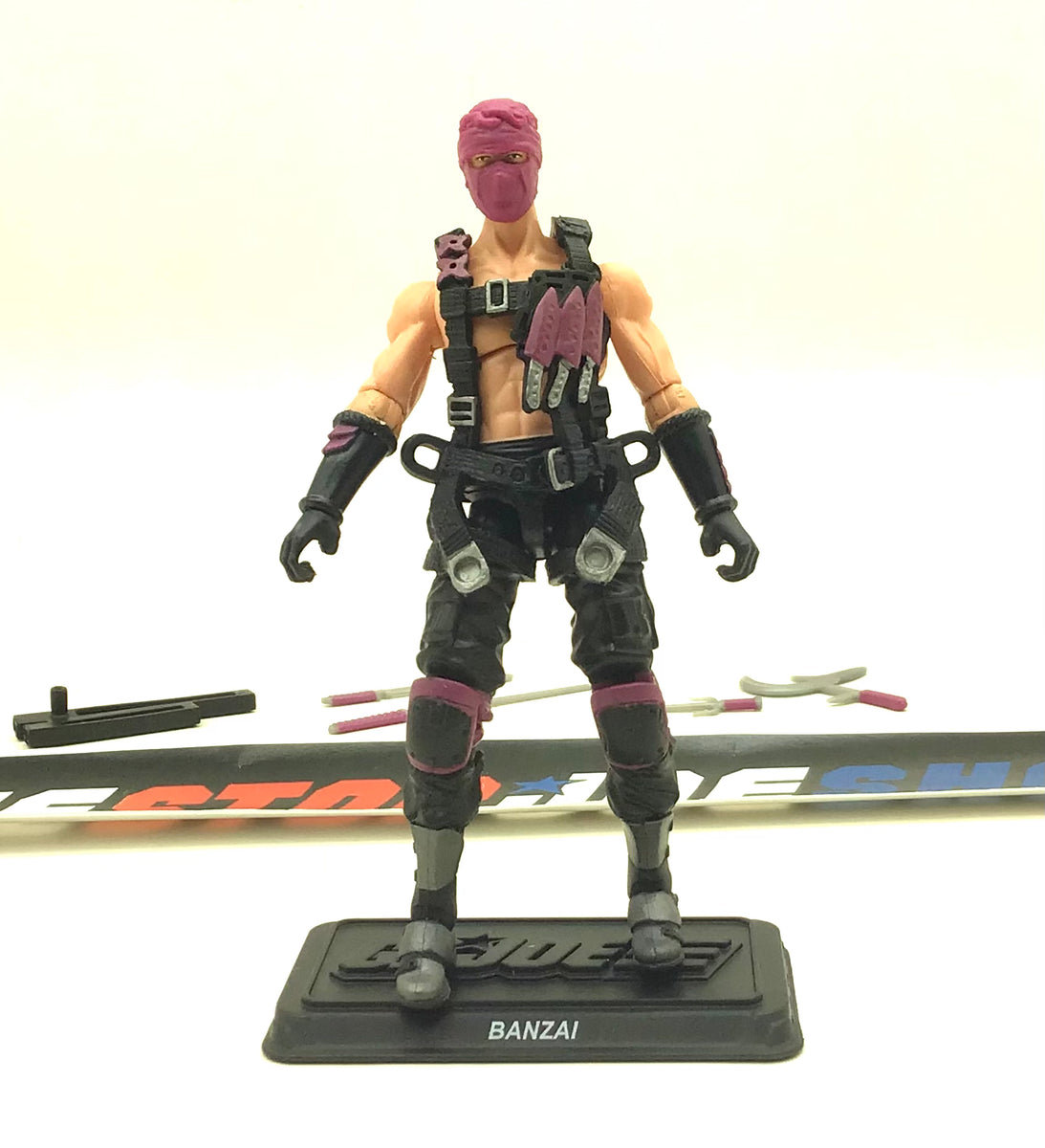 2018 FSS 8.0 G.I. JOE BANZAI V2 NINJA FORCE COMMANDO GI JOE COLLECTORS ...