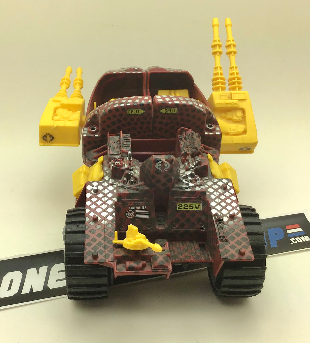 1989 VINTAGE ARAH COBRA PYTHON STUN VEHICLE LOOSE 100% COMPLETE (a ...