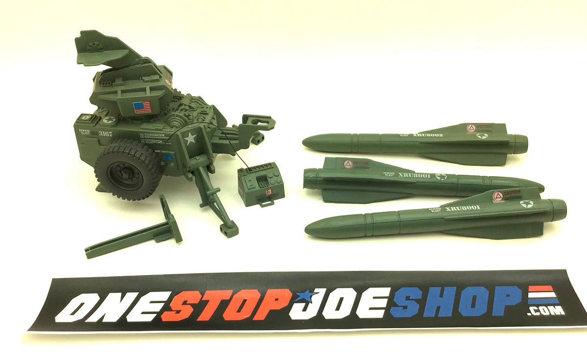 1982 VINTAGE ARAH G.I. JOE M.M.S. MMS MOBILE MISSILE SYSTEM VEHICLE ON ...