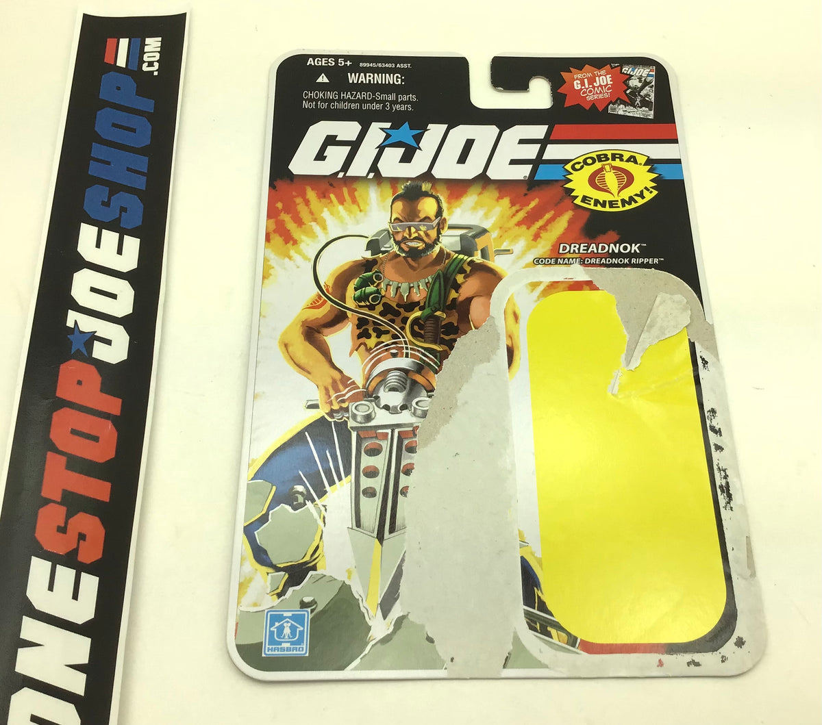 2008 25TH ANNIVERSARY DREADNOK RIPPER V7 FULL FILE CARD (e) – THE G.I ...