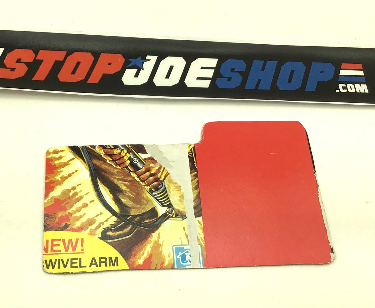 1983 VINTAGE ARAH G.I. JOE DOC V1 FILE CARD (c) – THE G.I. JOE SHOP ...