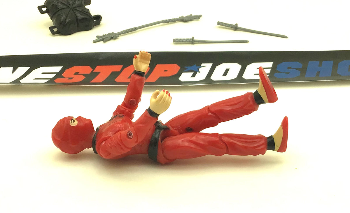 1987 VINTAGE ARAH G.I. JOE JINX V1 NINJA INTELLIGENCE LOOSE 100% COMPL ...