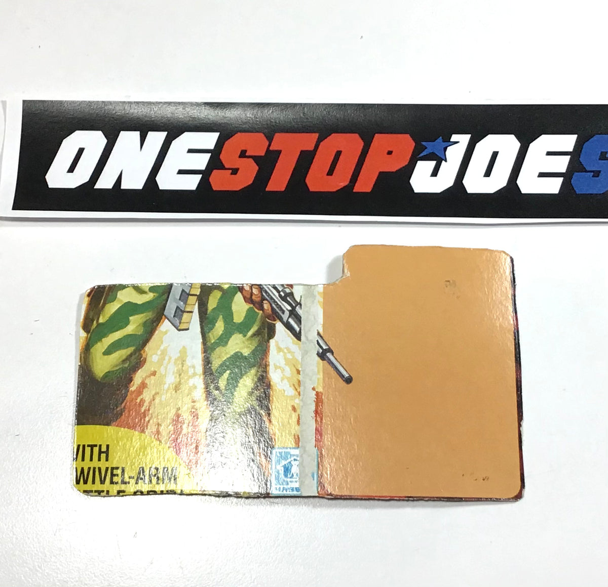 1982-83 VINTAGE ARAH G.I. JOE STALKER V1.5 FILE CARD (a) – THE G.I. JOE ...