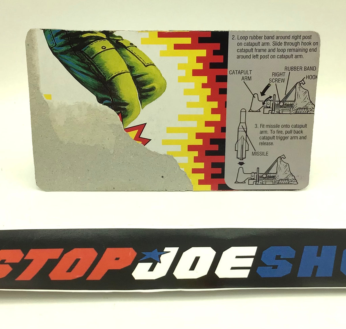 1992 VINTAGE ARAH GENERAL FLAGG V1 FILE CARD (a) – THE G.I. JOE SHOP ...