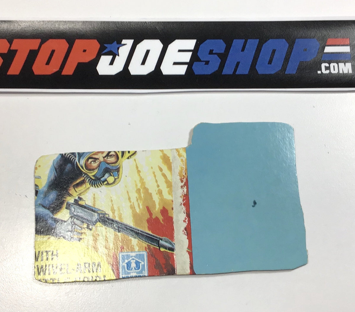 1983 VINTAGE ARAH G.I. JOE TORPEDO V1 FILE CARD (b) – THE G.I. JOE SHOP ...