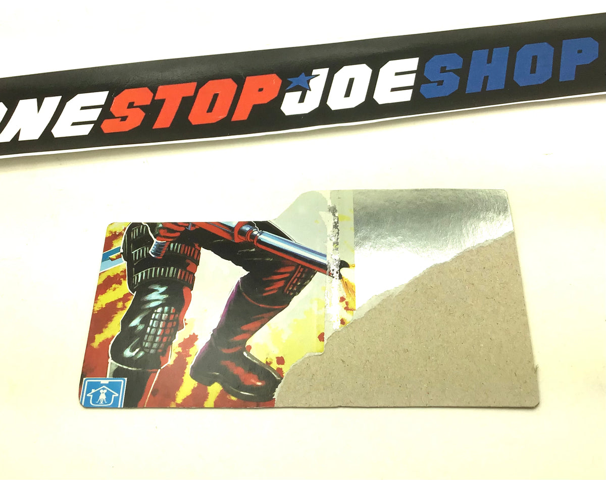 2008 25TH ANNIVERSARY SNAKE EYES V34 FILE CARD (b) – THE G.I. JOE SHOP ...