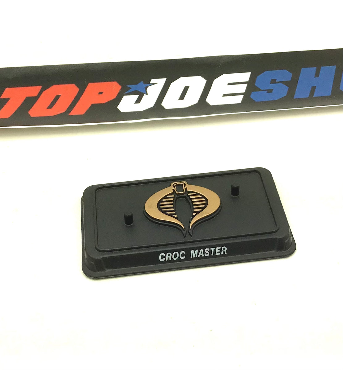 2015 50TH ANNIVERSARY CROC MASTER V5 TWO PEG FIGURE STAND ACCESSORY ...