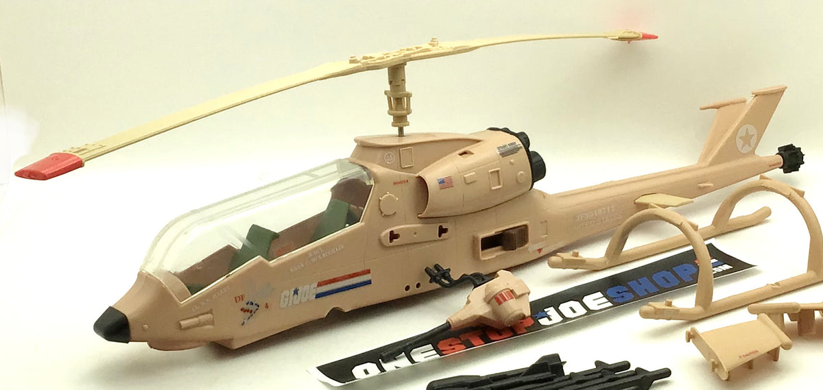2000 ARAH G.I. JOE LOCUST XH-1 ASSAULT HELICOPTER TRU EXCLUSIVE VEHICL ...