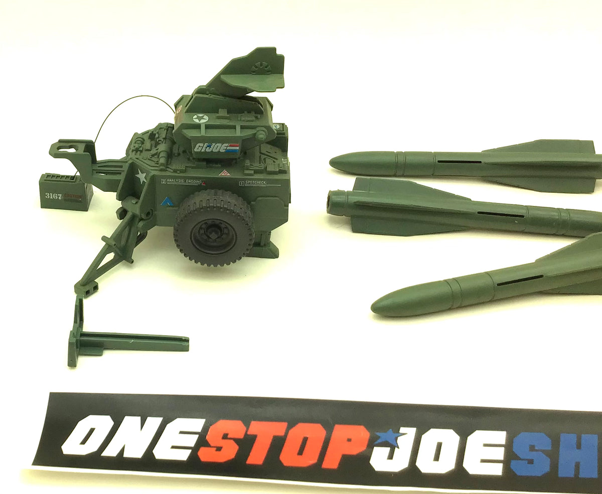 1982 VINTAGE ARAH G.I. JOE M.M.S. MMS MOBILE MISSILE SYSTEM VEHICLE ON ...
