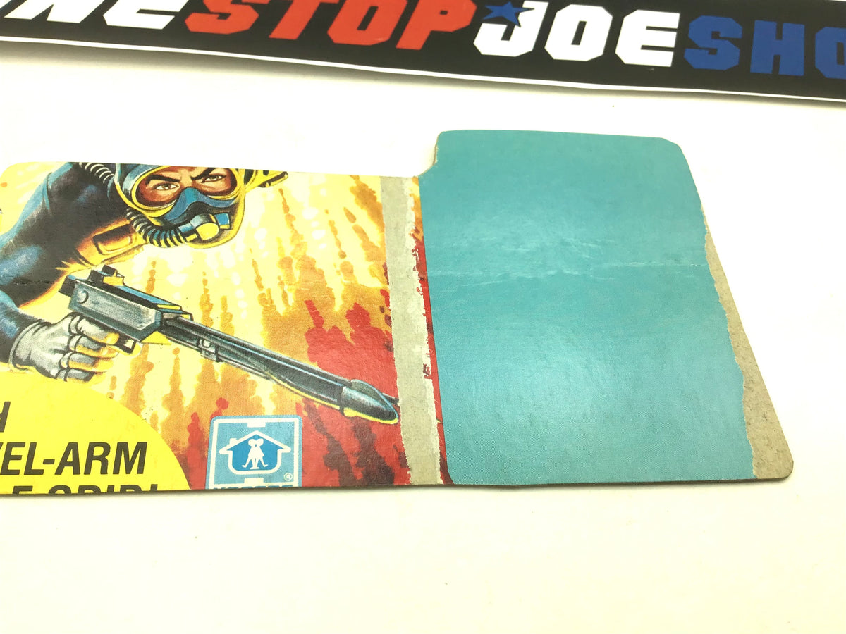 1983 VINTAGE ARAH G.I. JOE TORPEDO V1 FILE CARD (e) – THE G.I. JOE SHOP ...