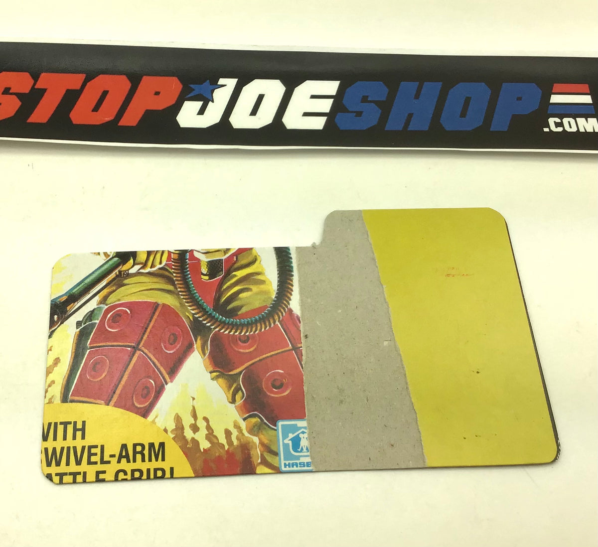 1984 VINTAGE ARAH BLOWTORCH V1 FILE CARD (f) – THE G.I. JOE SHOP ...